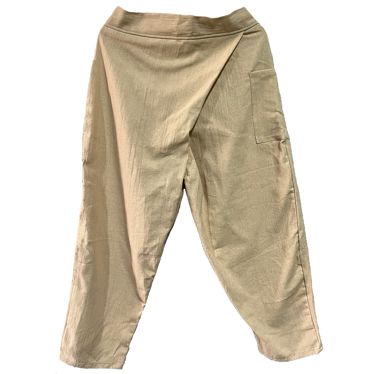 NATURAL COTTON TURKISH PANTS - Turkish style trousers in natural cotto ...